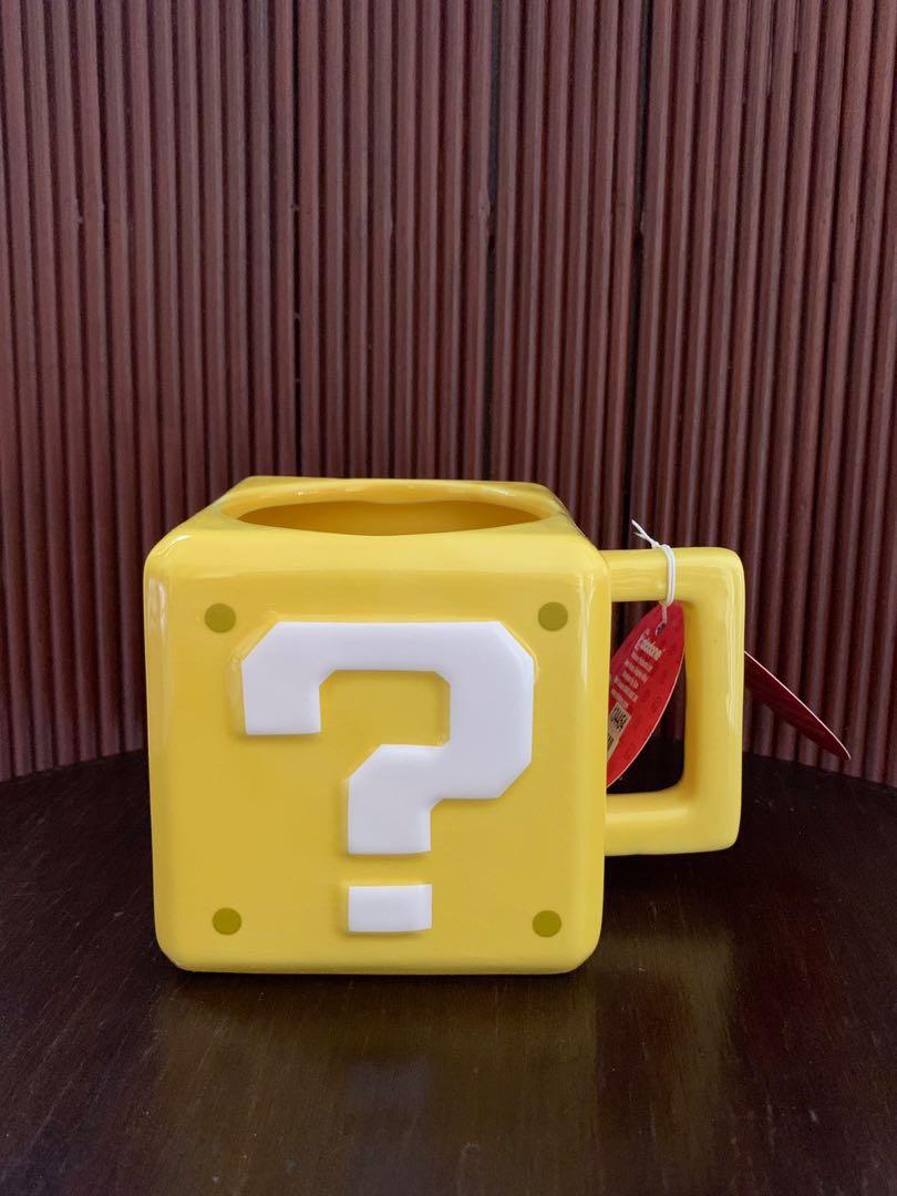 Mario Question Block Mug, Hobbies & Toys, Memorabilia & Collectibles ...