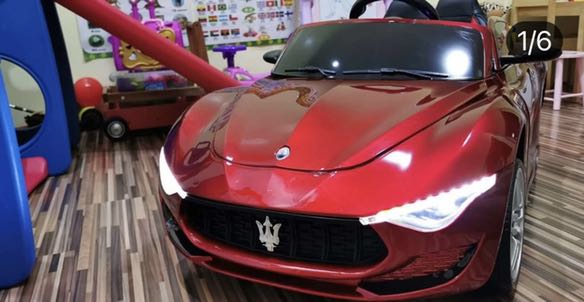 Maserati ride on remote control electric sports car (big), Hobbies ...