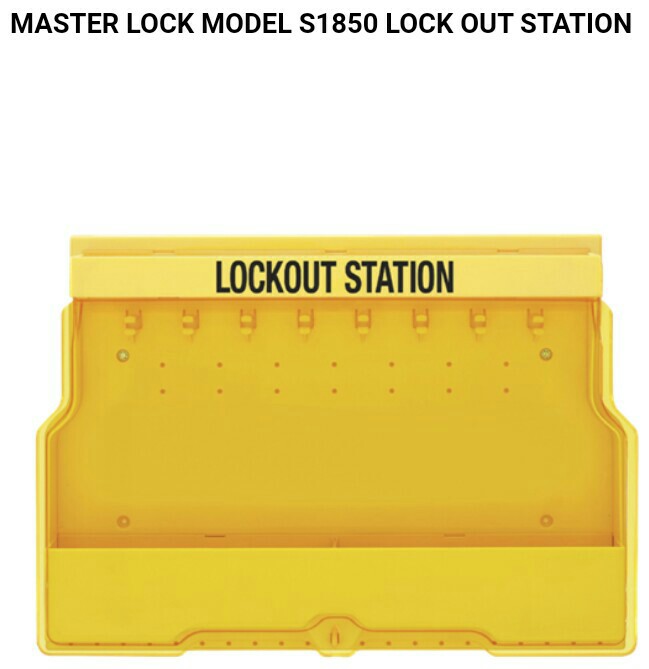 MASTER LOCK MODEL S1850 LOCK OUT STATION, Commercial & Industrial ...