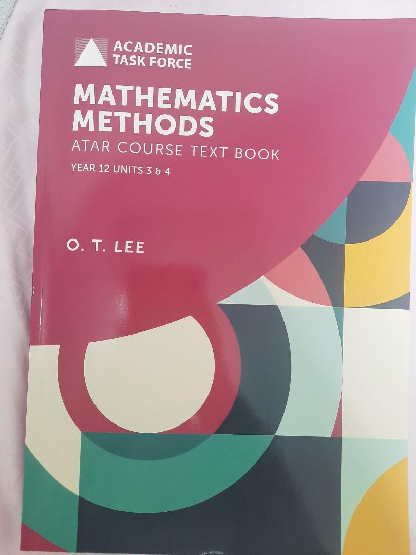 MATHEMATICS METHODS - O.T LEE, Hobbies & Toys, Books & Magazines ...