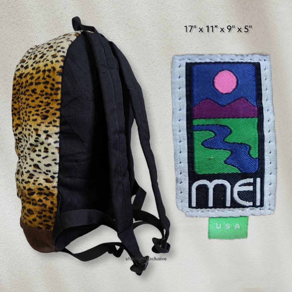 MEI usa X LEOPARD BACKPACK, Luxury, Bags & Wallets on Carousell
