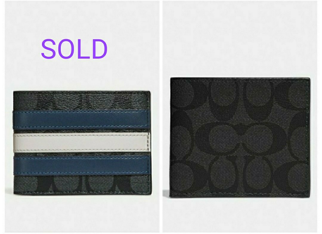 Men COACH wallet with removable insert, Men's Fashion, Watches ...