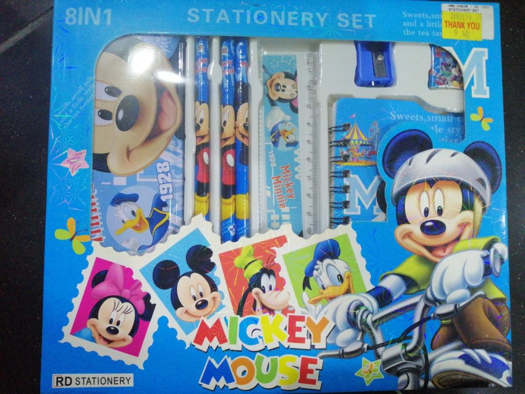 Mickey Mouse Stationery, Hobbies & Toys, Stationery & Craft, Stationery ...