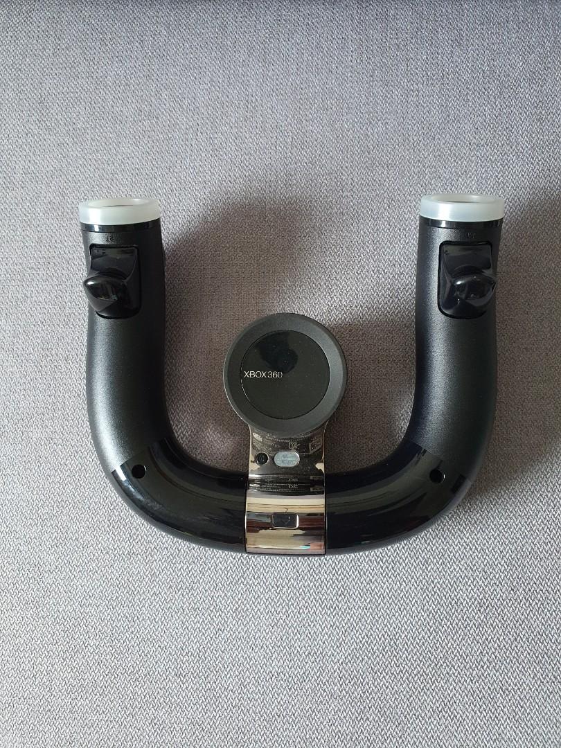 Microsoft Wireless Speed Wheel (Xbox 360), Video Gaming, Gaming ...