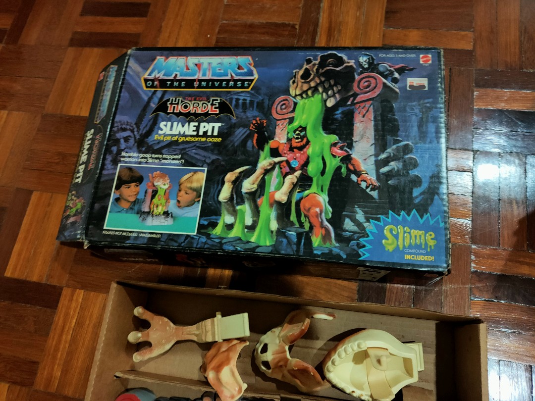 MOTU Original 1985 The Evil Horde's Slime Pit, Hobbies & Toys ...