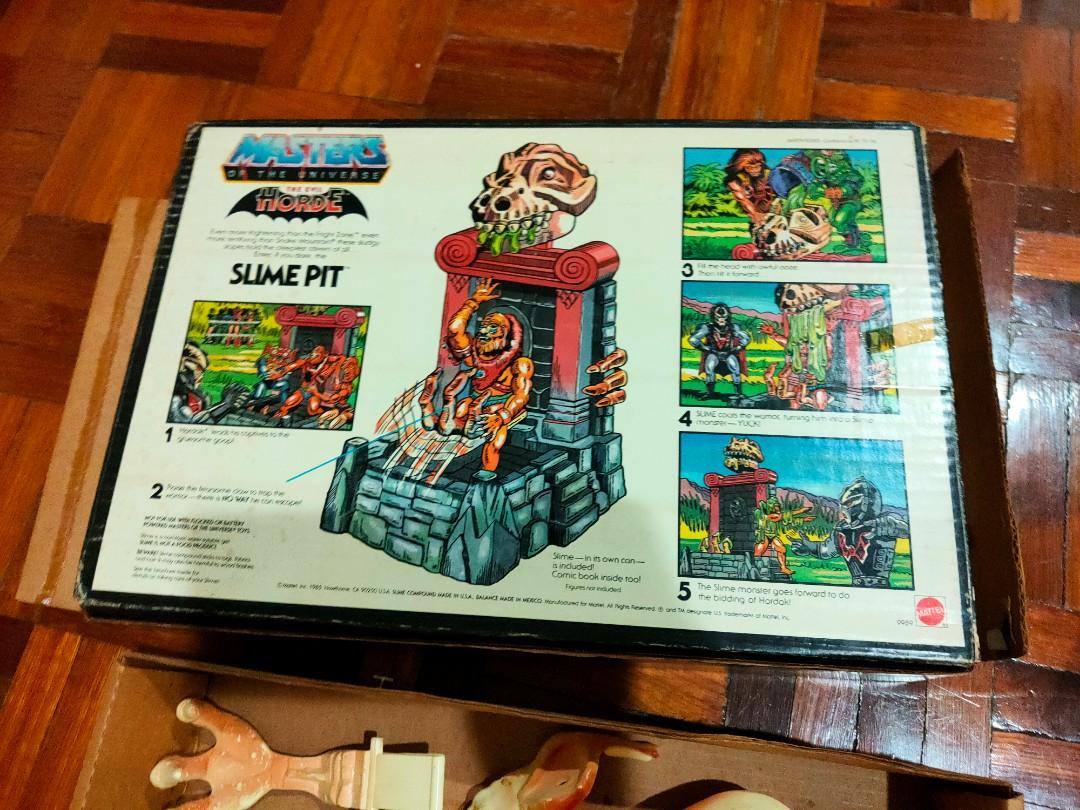MOTU Original 1985 The Evil Horde's Slime Pit, Hobbies & Toys ...