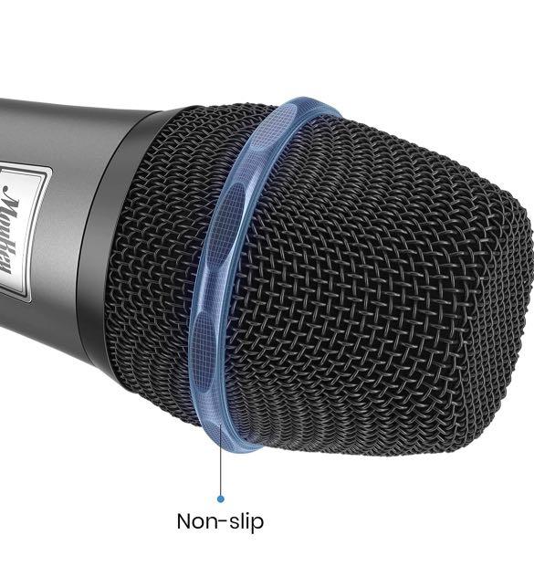 Moukey Dynamic Microphone, Karaoke Microphone with 13 ft Cable, Metal ...