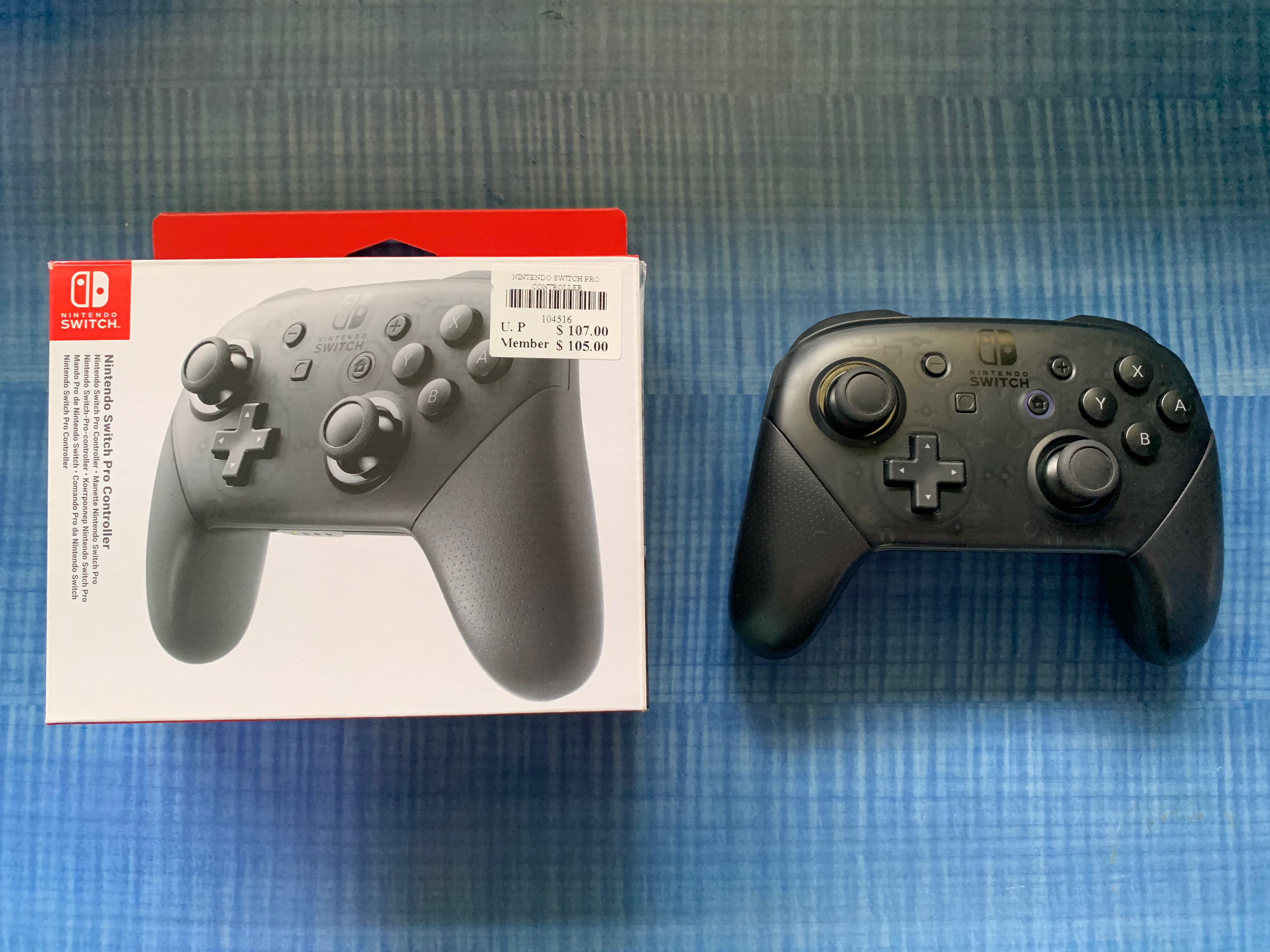 Nintendo Switch Pro Controller, Video Gaming, Gaming Accessories ...