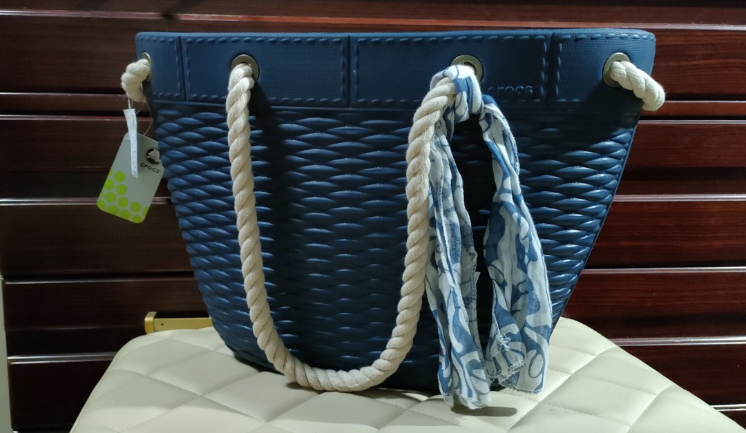 Original Crocs beach bag, Women's Fashion, Bags & Wallets, Beach Bags ...