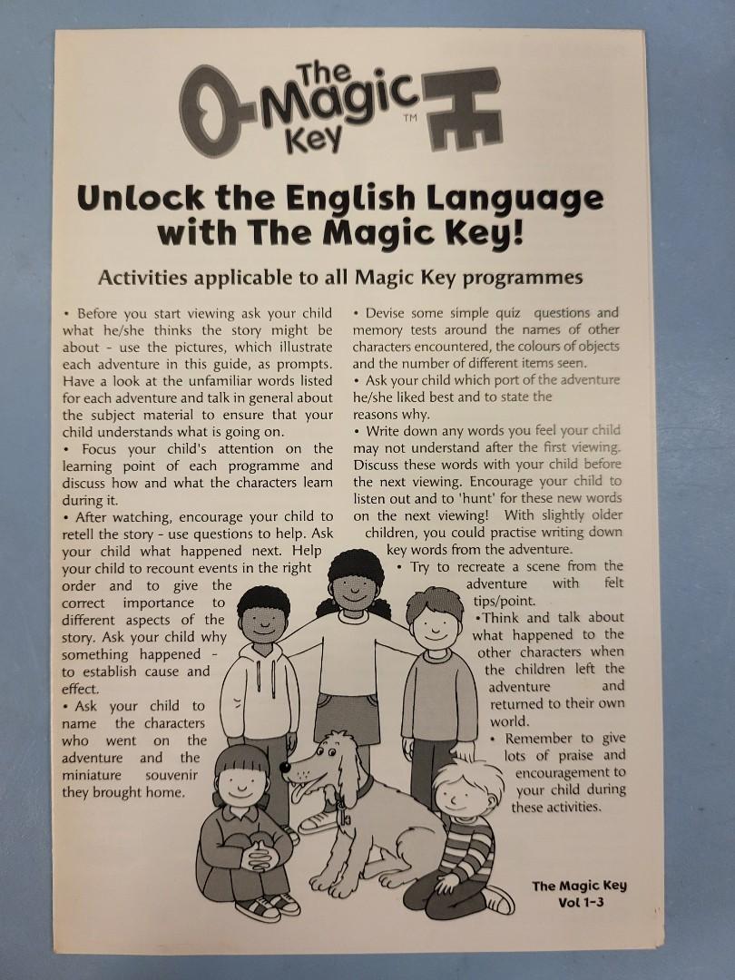 Oxford Reading Tree ORT The Magic Key DVD Vol 1,2,3 (非常新淨), 興趣及遊戲, 音樂樂器 ...