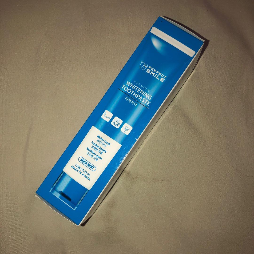 Perfect Smile Premium Whitening Toothpaste, Beauty & Personal Care ...