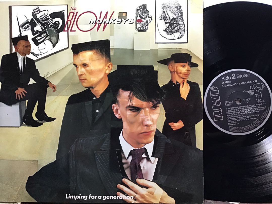 LP The Blow Monkeys -Limping for a Generation OOP VINTAGE VINYL RECORD ...