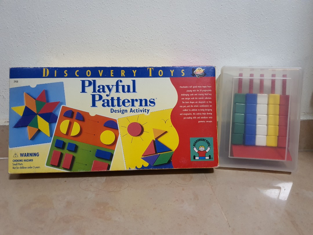 Playful Patterns Design Activity, colors sorting and Mathematics ...