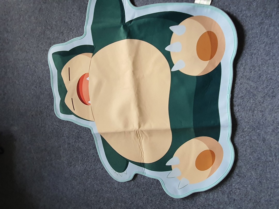 Pokemon Snorlax floormat, Hobbies & Toys, Toys & Games on Carousell