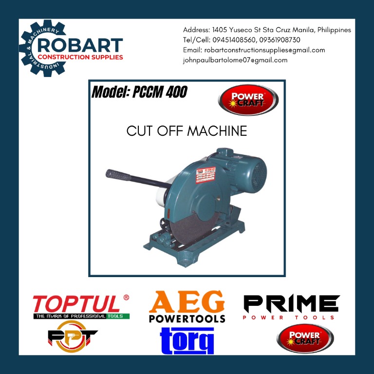 Powercraft Cut Off Machine, Commercial & Industrial, Industrial ...