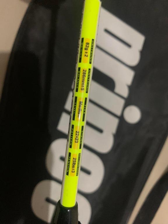 Prince Diablo Yellow High Graphite- Original, Sports Equipment, Sports ...