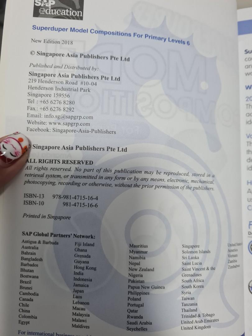 PSLE P6 Model Compositions, Hobbies & Toys, Books & Magazines ...