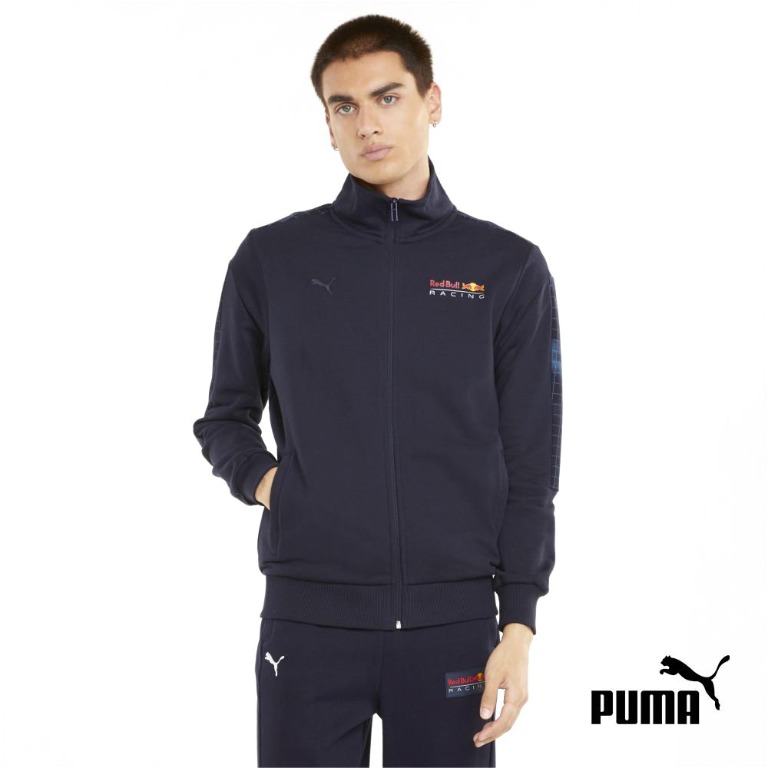 PUMA Red Bull Racing T7 Full-Zip Men's Jacket, Men's Fashion, Coats ...