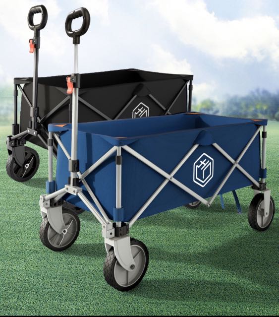 Push&pull camping cart/wagon/trolley, Sports Equipment, Hiking ...