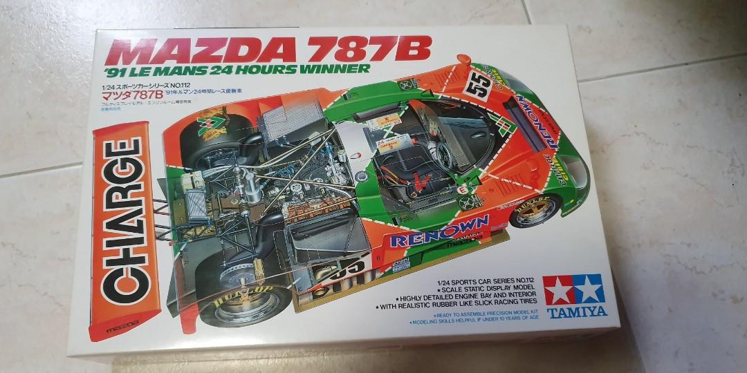 Vintage 1/24 Tamiya Mazda 787B, Hobbies & Toys, Toys & Games on Carousell
