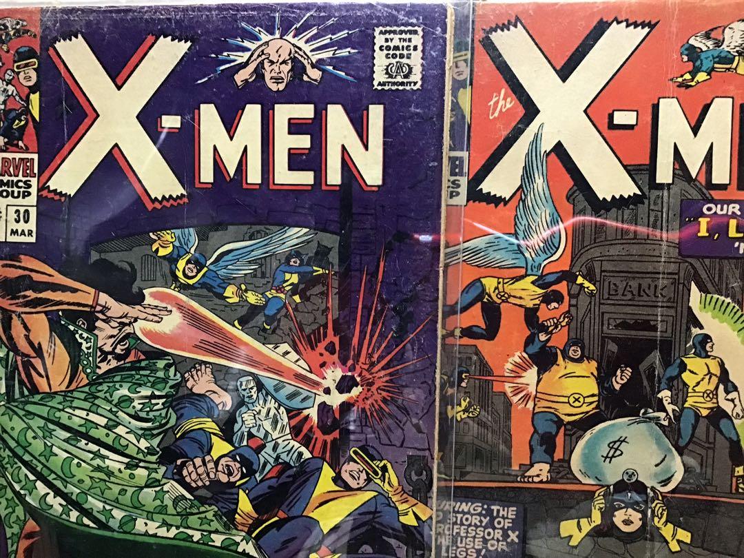 RARE MARVEL DC SILVER AGE & 80s COMICS X-Men Batman LOT VINTAGE AND ...