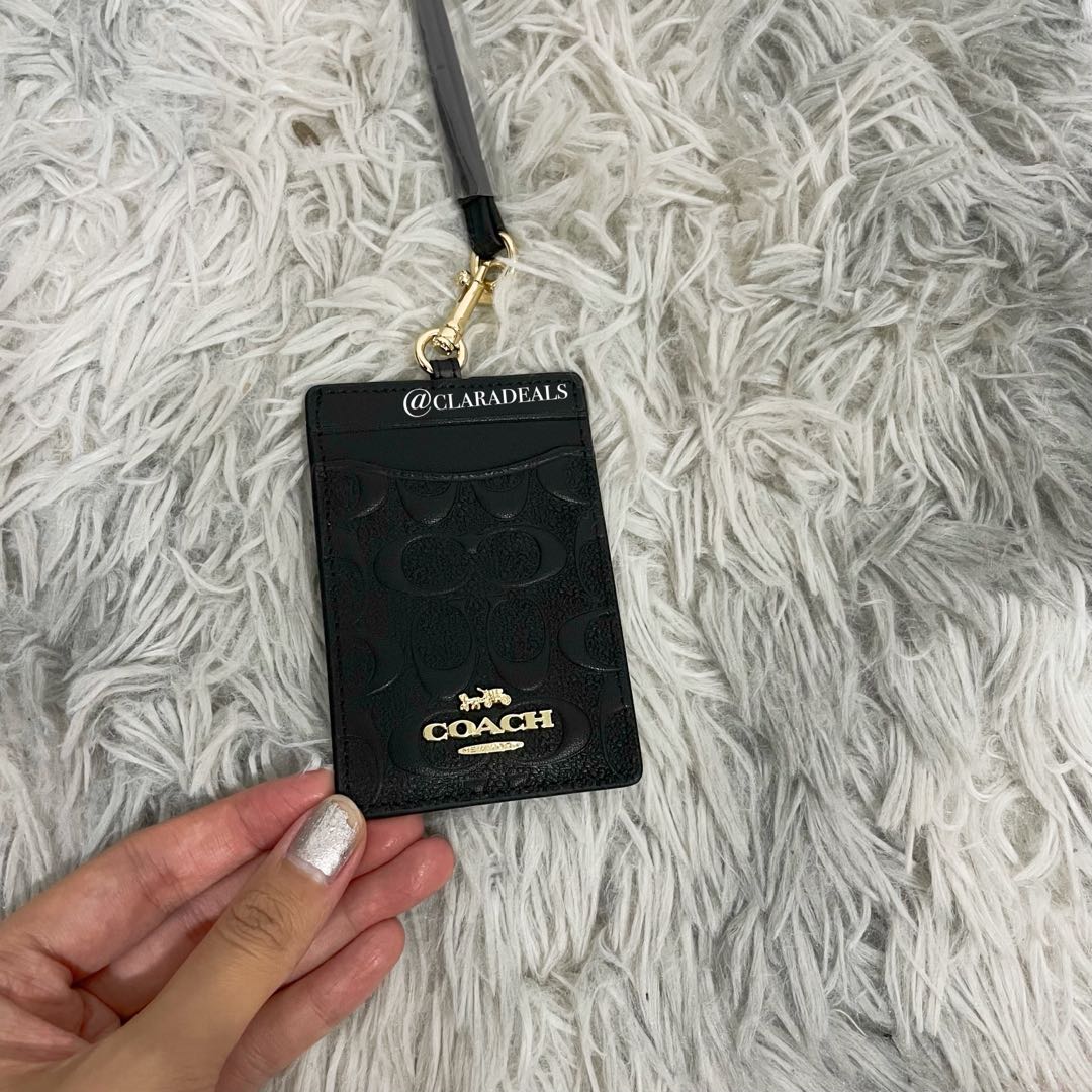 Coach Landyard Metal Logo, Women's Fashion, Bags & Wallets, Purses ...