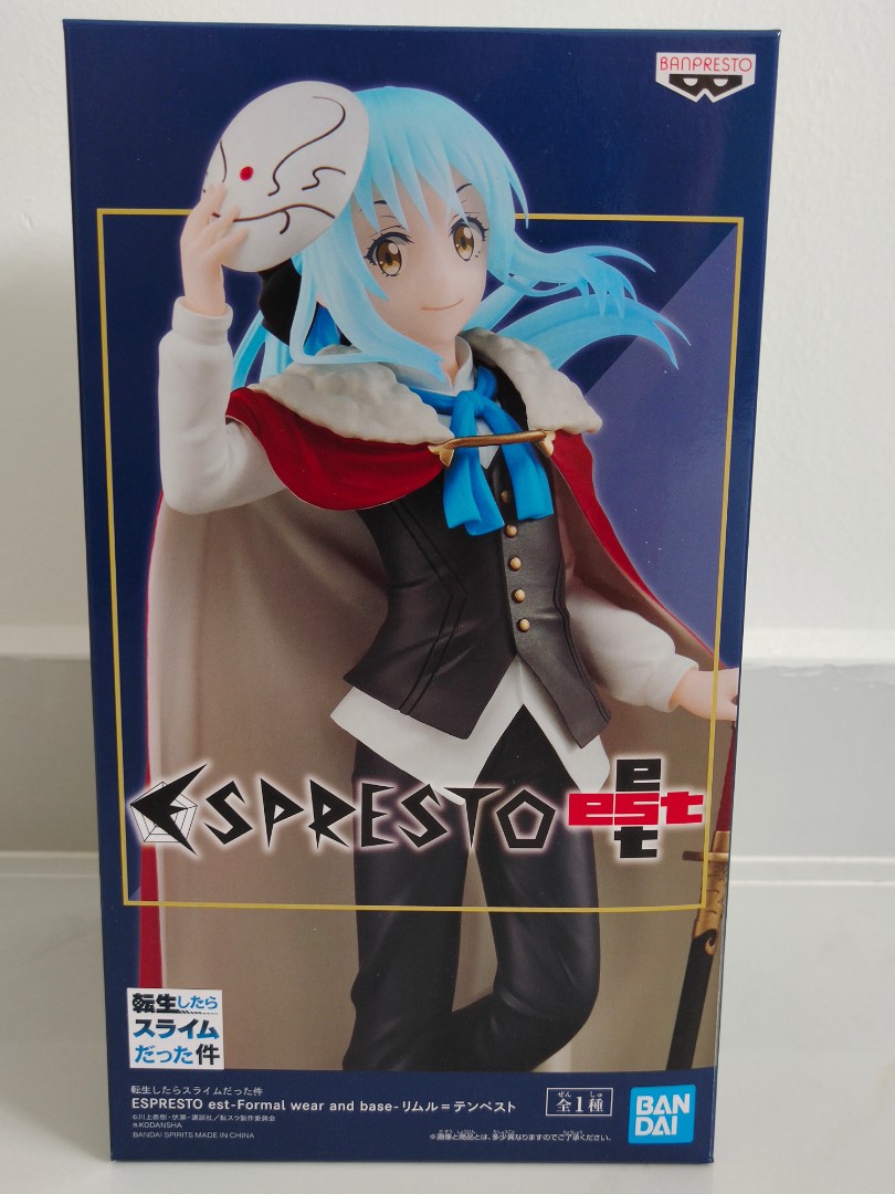 Rimuru Tempest Formal Wear and Base Espresto Figure, Hobbies & Toys ...