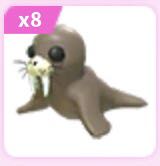 Roblox adopt me pet walrus, 其他, 其他 - Carousell