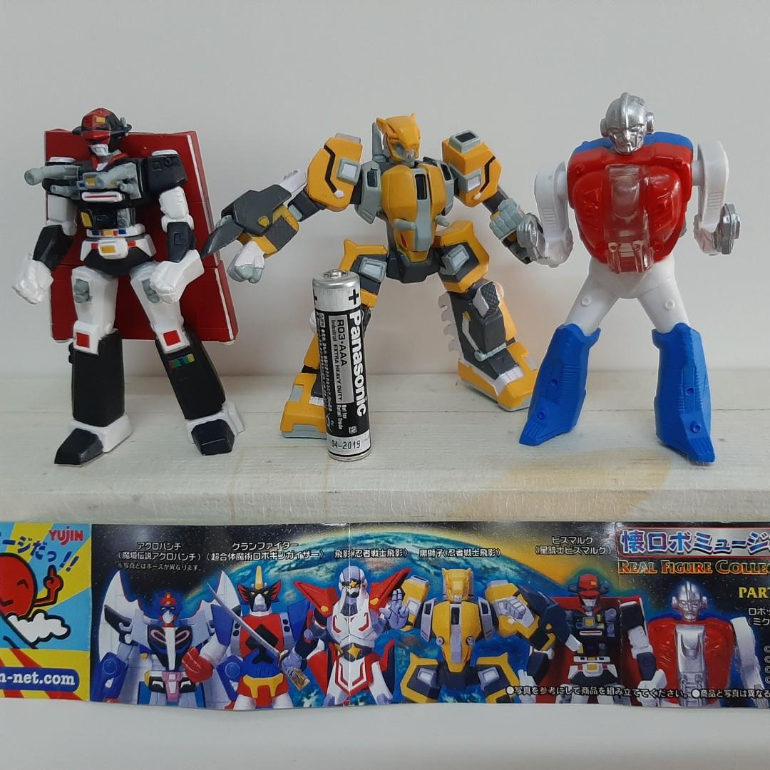 Robo Museum Real Figure Collection Acrobunch Grand Fighter Ninja Black ...