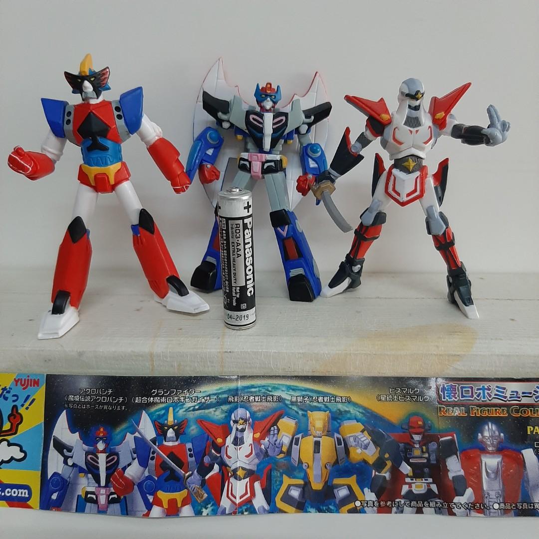 Robo Museum Real Figure Collection Acrobunch Grand Fighter Ninja Black ...