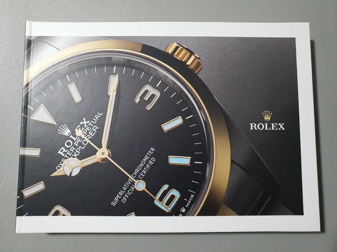 Rolex Catalogue 2021-2022, Luxury, Watches on Carousell