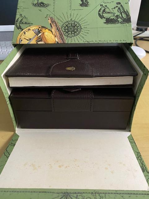 ROLEX PRESIDENT BOX WITH ROLEX NOTE BOOK, COMPLETE SET, Luxury, Watches ...