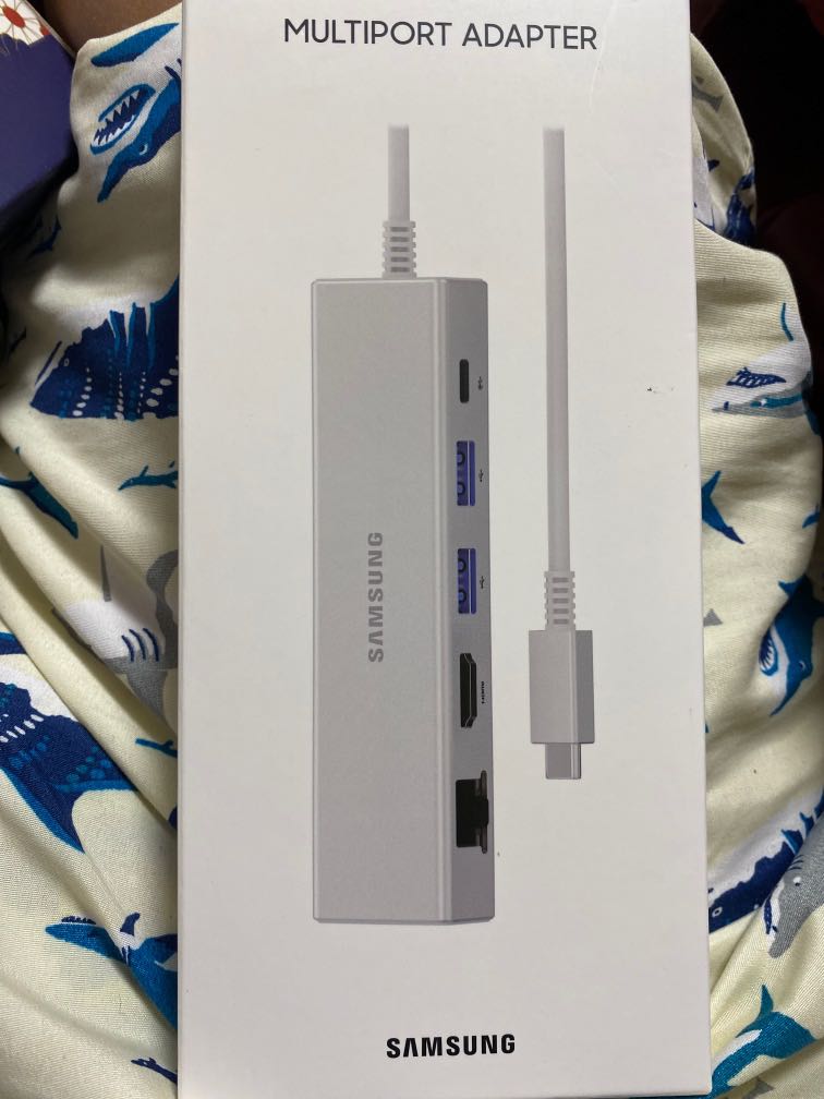 Samsung Multiport Adapter, 電腦＆科技, 電腦周邊及配件, 電腦線、轉接線及轉換器 - Carousell
