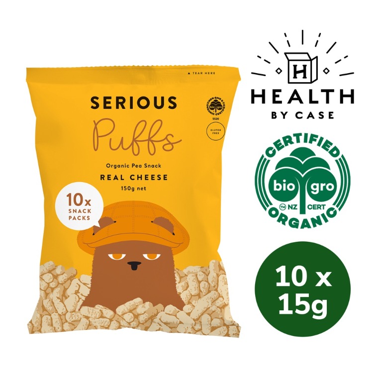 Serious Food Company Serious Puffs - Real Cheese Multipack, Food ...