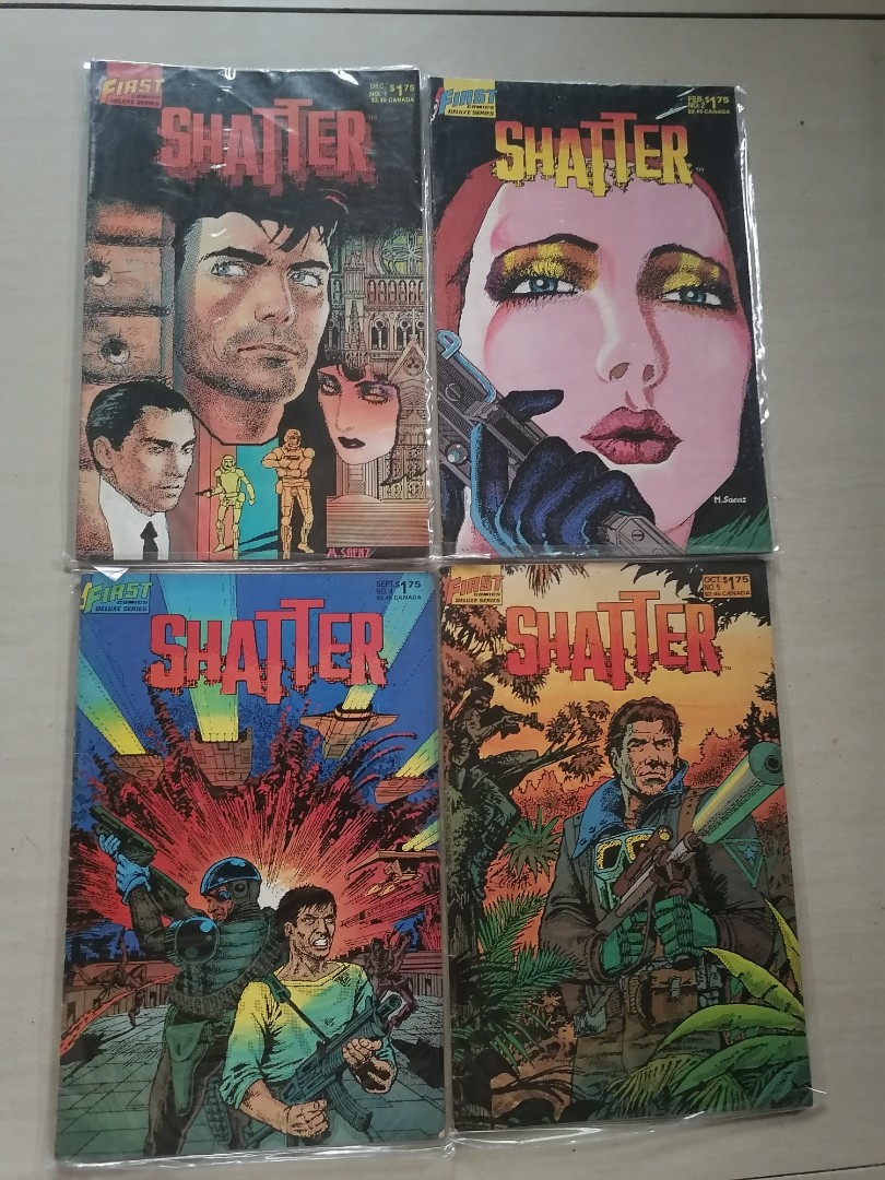 Shatter digital comics, Hobbies & Toys, Books & Magazines, Comics ...