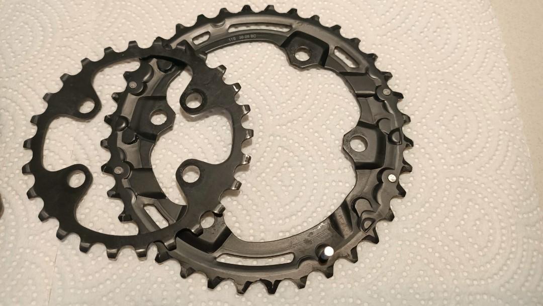 Shimano deore front derailleur shifter chainrings, Sports Equipment ...