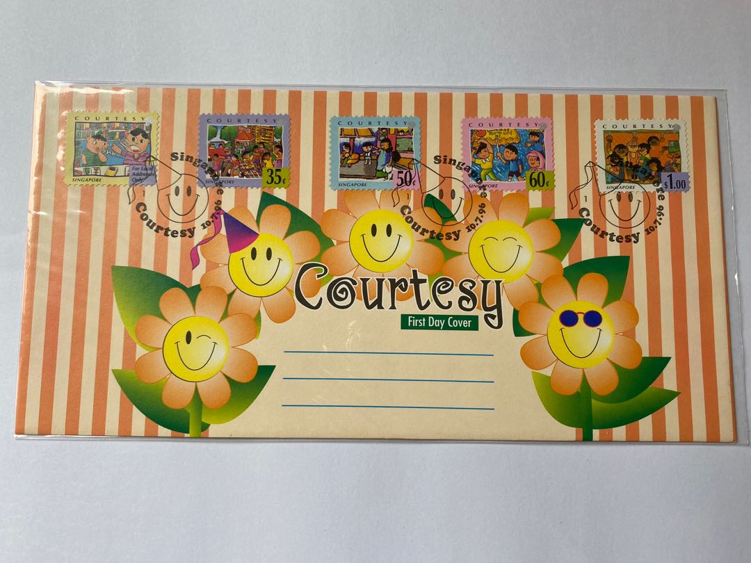 Singapore 1996 courtesy stamps fdc, Hobbies & Toys, Memorabilia ...