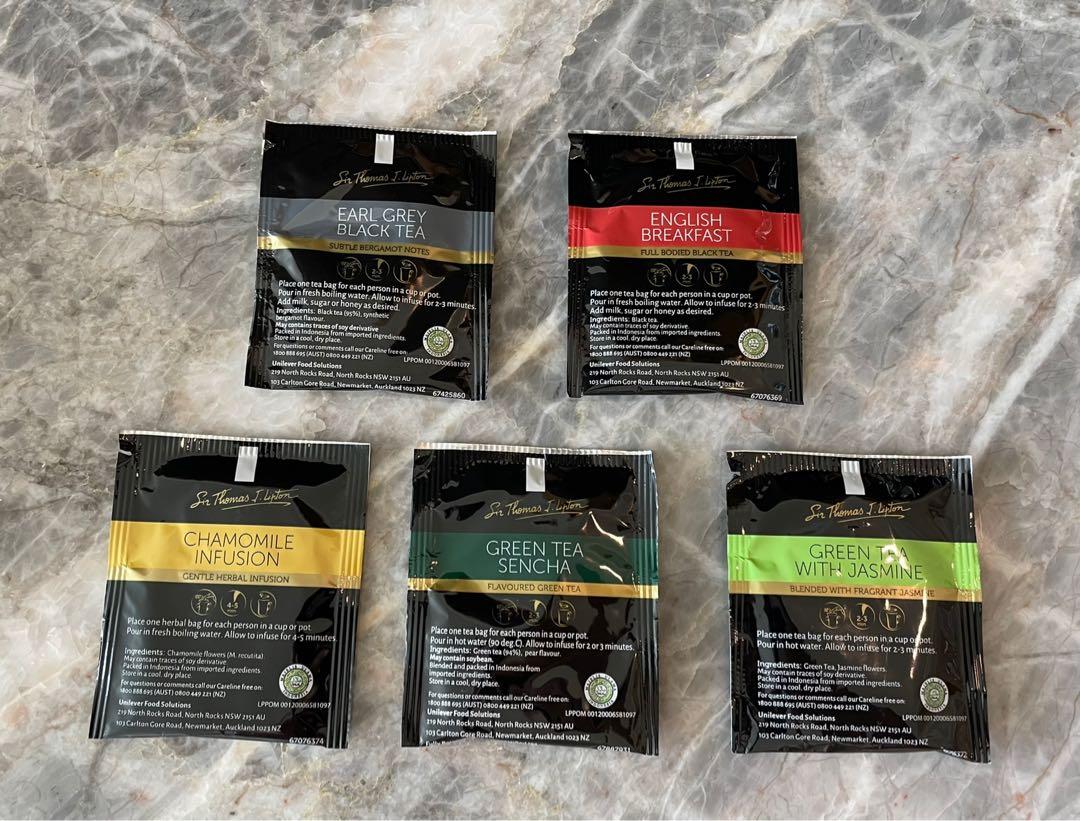 Sir Thomas Lipton Tea - variety, Food & Drinks, Beverages on Carousell