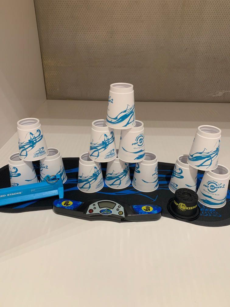 Speed Stacks William Orrell Set, Hobbies & Toys, Toys & Games on Carousell