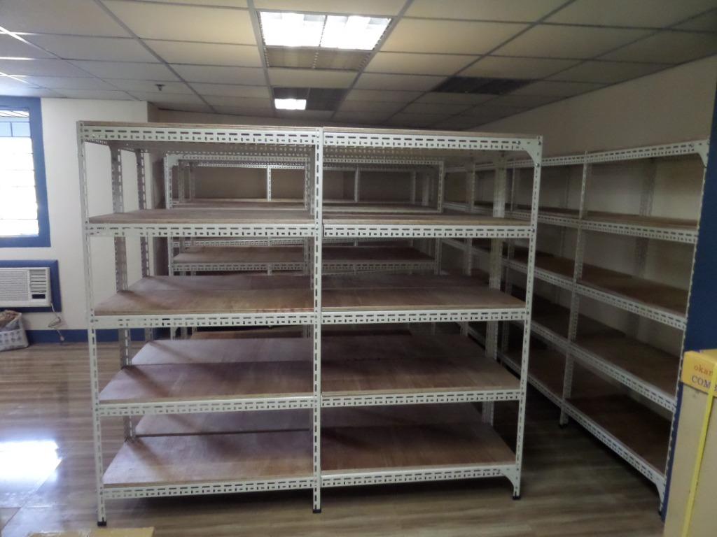 Steel rack slotted steel rack bolt and nut wood shelving made in korea ...