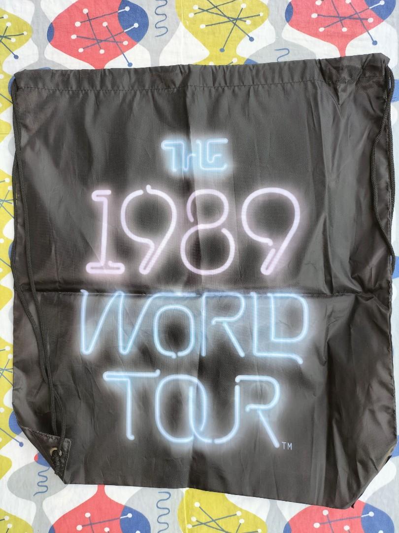 Taylor Swift - 1989 Drawstring Bag, Men's Fashion, Bags, Sling Bags on ...