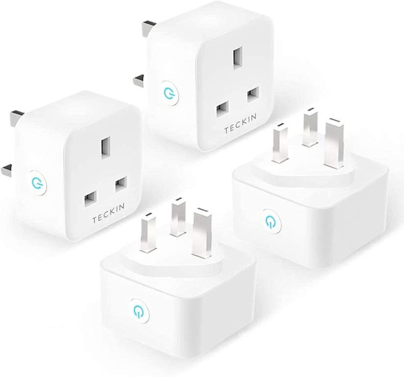 TECKIN Smart Plug 13A WiFi Smart Socket Works with Alexa Echo Google ...