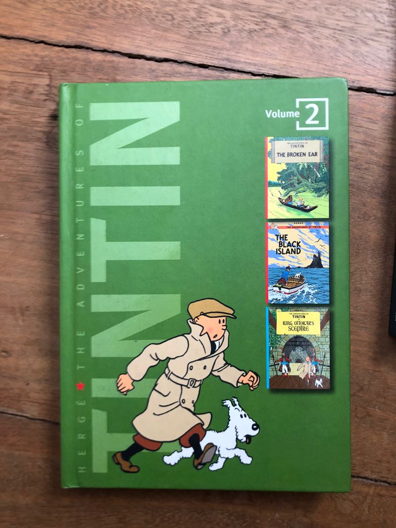 The Adventures of Tintin Volume 2, Hobbies & Toys, Books & Magazines ...