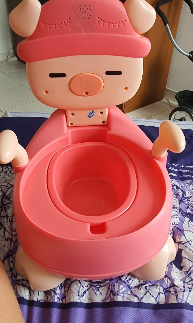 Toilet duduk anak balita pispot bayi portable travel potty soft seat ...