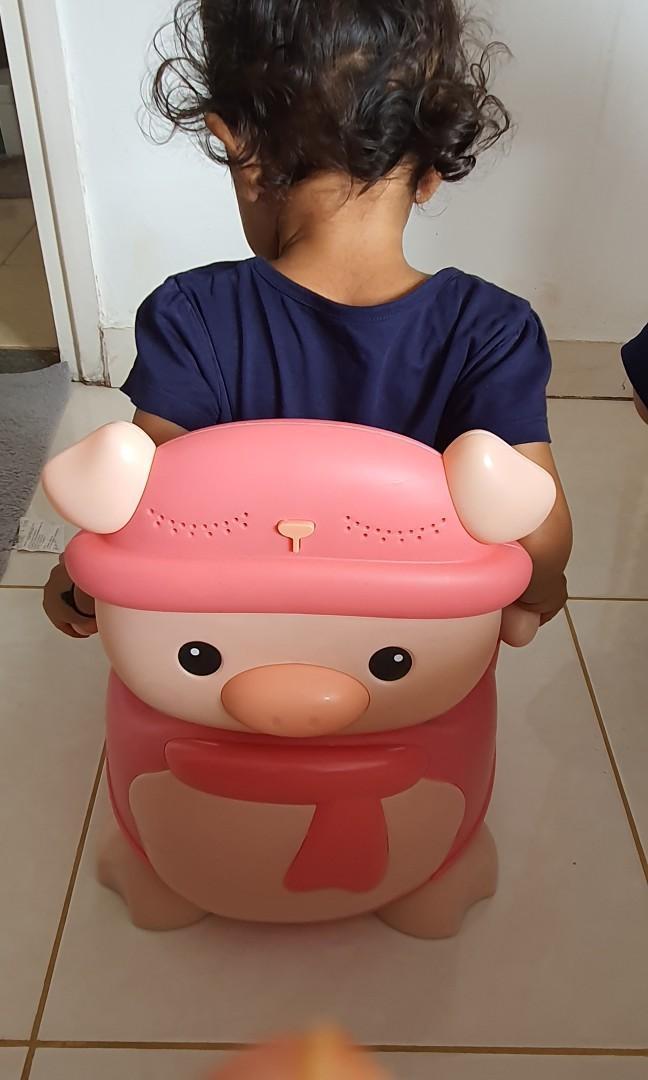 Toilet duduk anak balita pispot bayi portable travel potty soft seat ...
