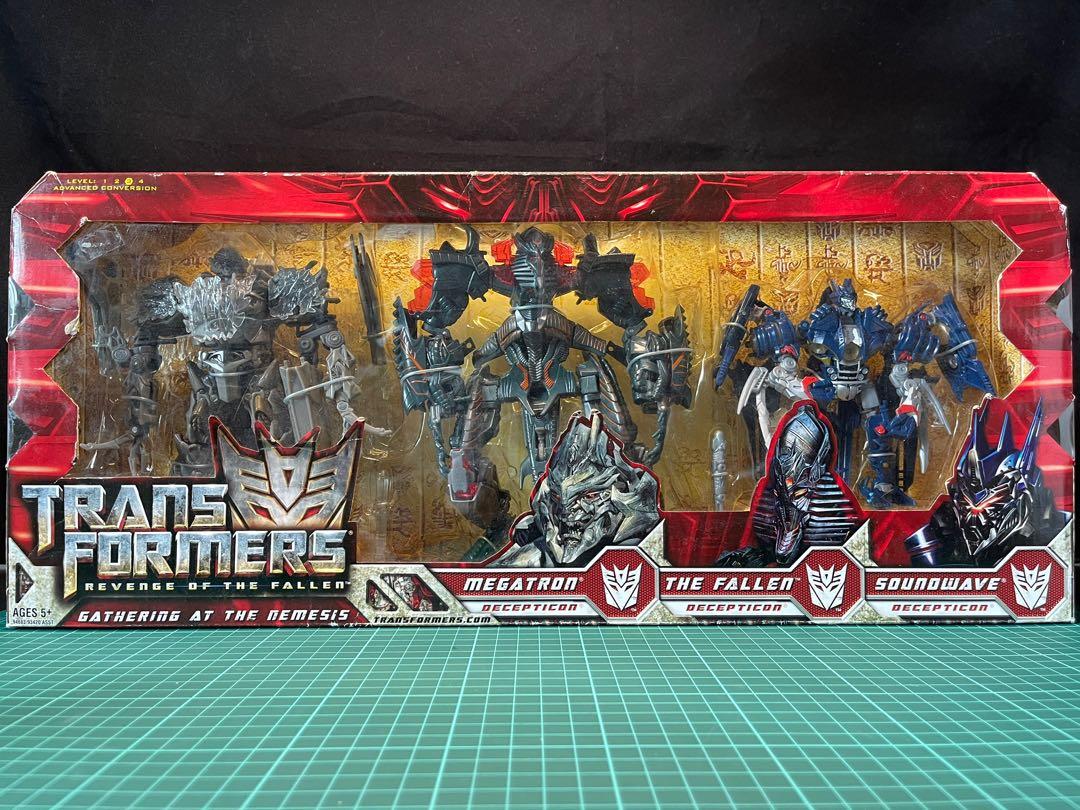 TRANSFORMERS MEGATRON THE FALLEN SOUNDWAVE SET by Hasbro, Hobbies ...
