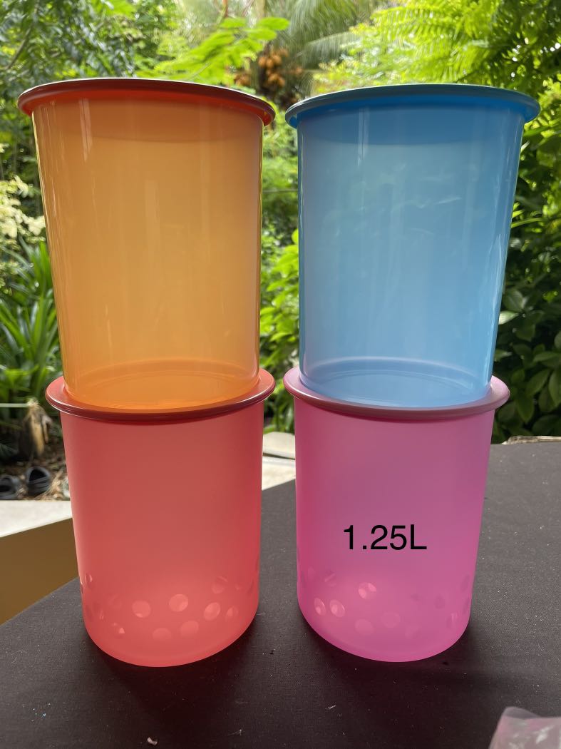 Tupperware One Touch Cannister(Air tight containers), Furniture & Home ...