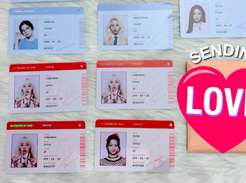 Twice Official ID Cards, Everything Else, Others on Carousell