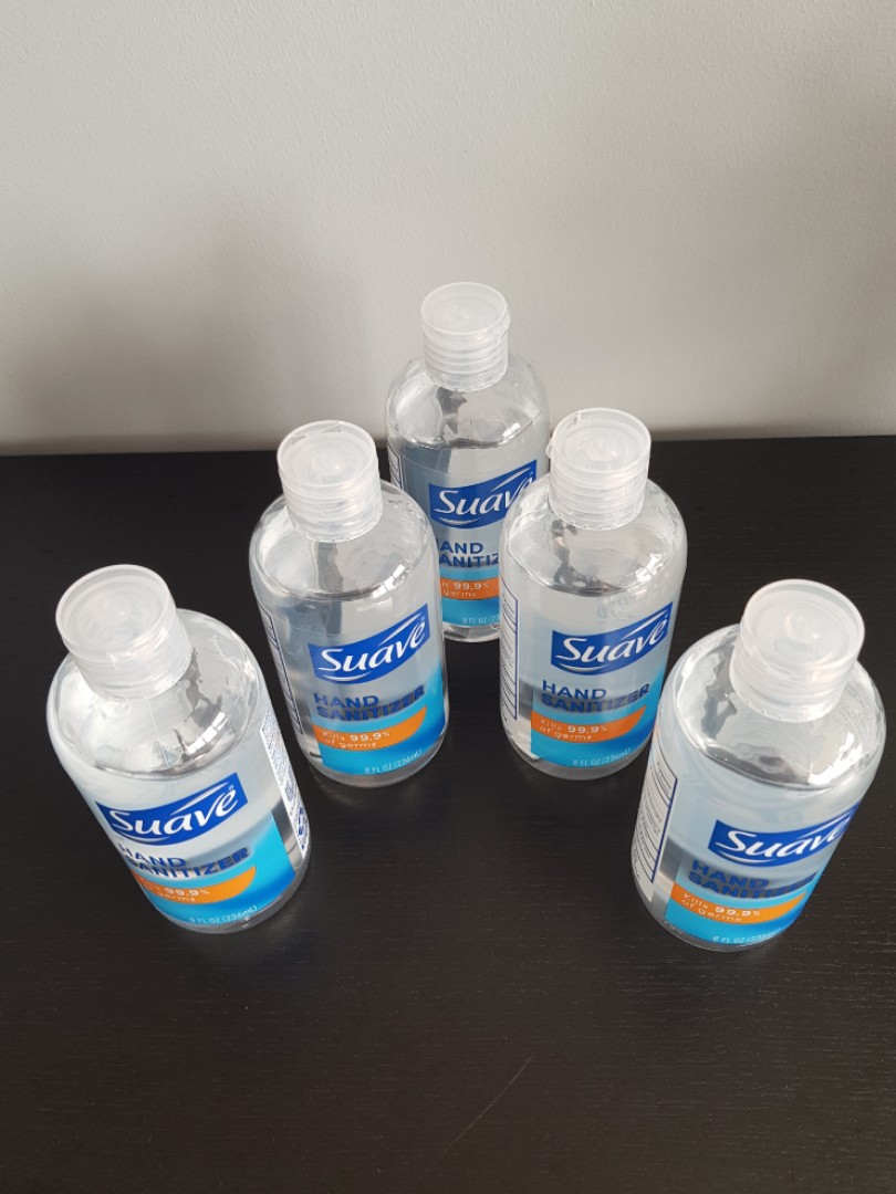 Unilever Suave Alcohol Hand Sanitizer (236ml), Beauty & Personal Care ...