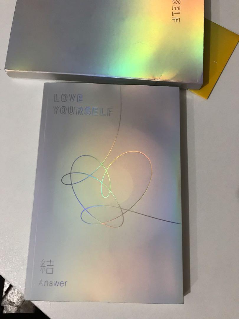 Unsealed BTS Album LY Answer w/ Poster, Hobbies & Toys, Memorabilia ...